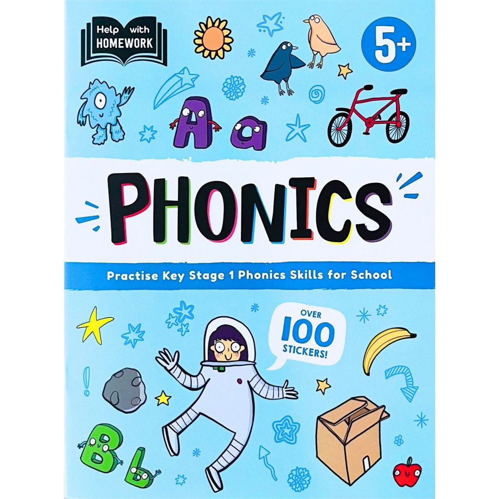 (Ages 5-6)🌟LATEST EDITION 2025🌟Phonics Workbook (Practise Key Stage 1 ...