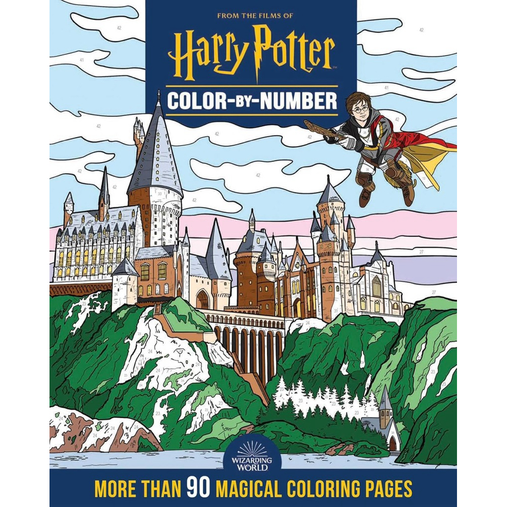 Harry Potter Color-by-Number แฮรี่ พอตเตอร์ ระบายสีตามตัวเลข | Shopee ...