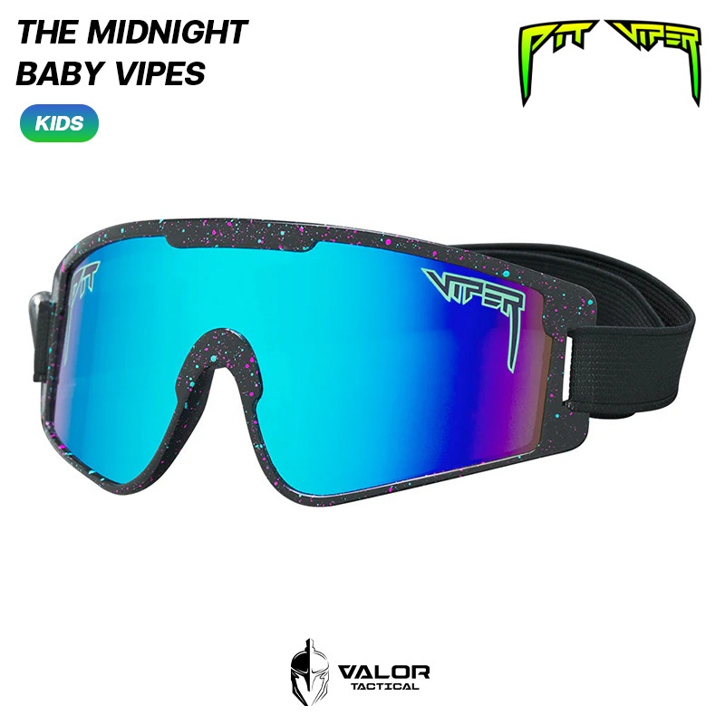 Pit Viper - The Midnight Baby Vipes, Blue แว่นตาเด็ก กันแดด ป้องกัน ...