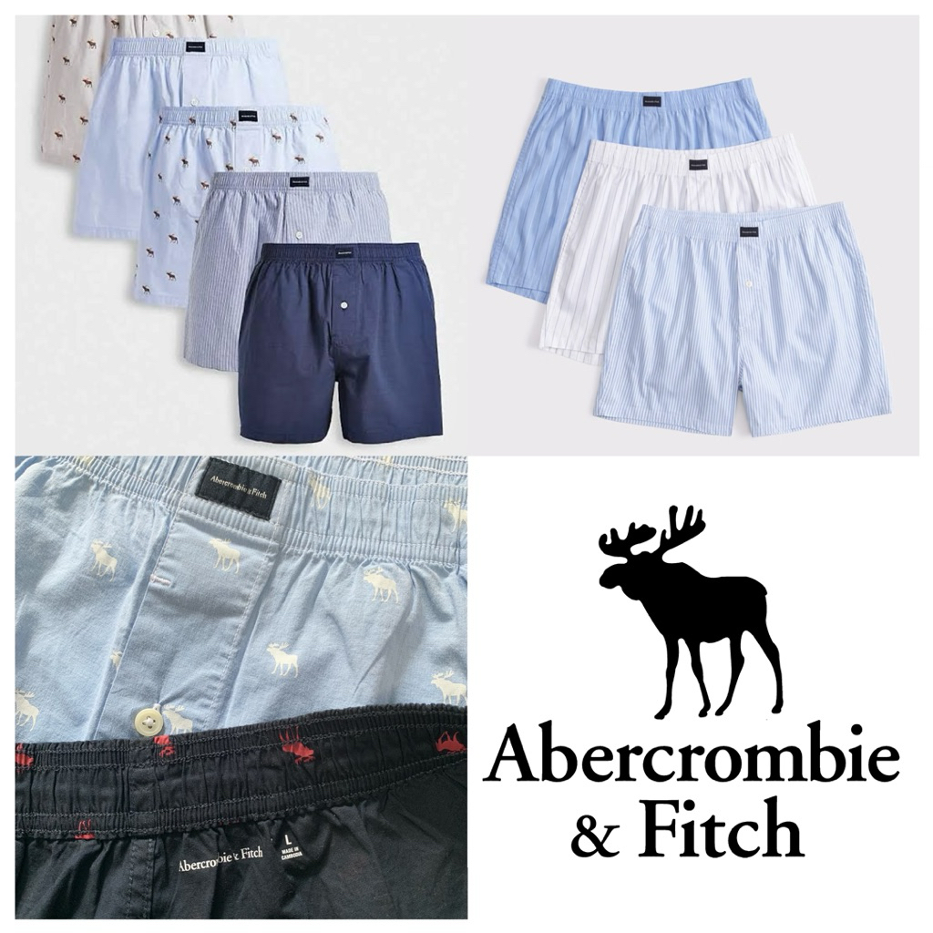 Abercrombie&Fitch Boxer การเกงบ็อกเซอร์ ชั้นในชาย | Shopee Thailand