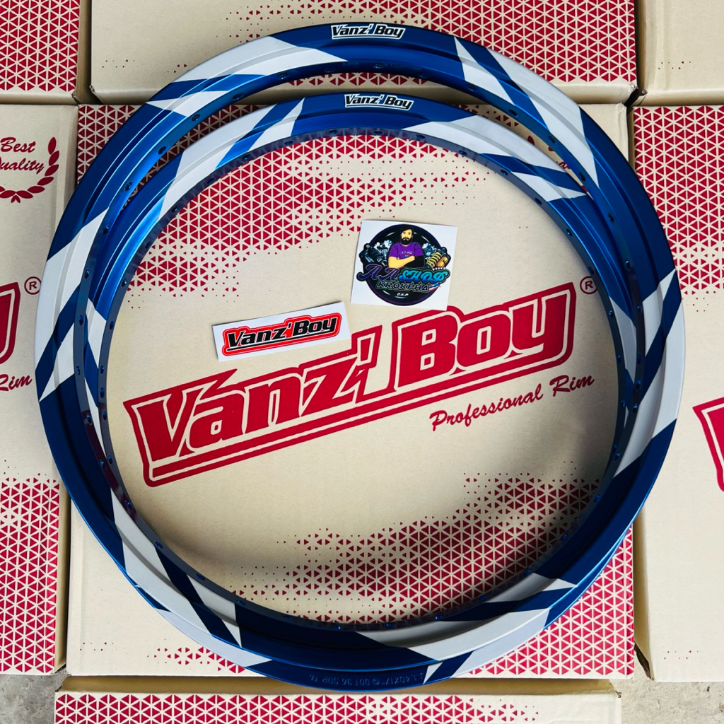 วงล้อ Vanz’Boy ทรงเอ สายฟ้า 1.40-17 สีเลือกในตะกร้าได้เลย (1คู่พร้อม ...