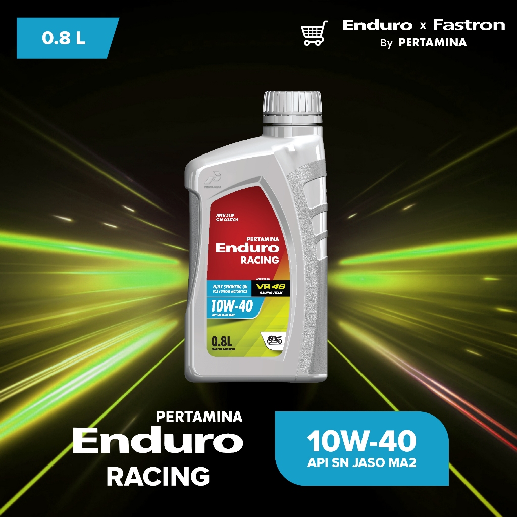 ENDURO 4T RACING 10W-40 ขนาด 0.8L น้ำมันเครื่องรถจักรยานยนต์ 4 จังหวะ ...