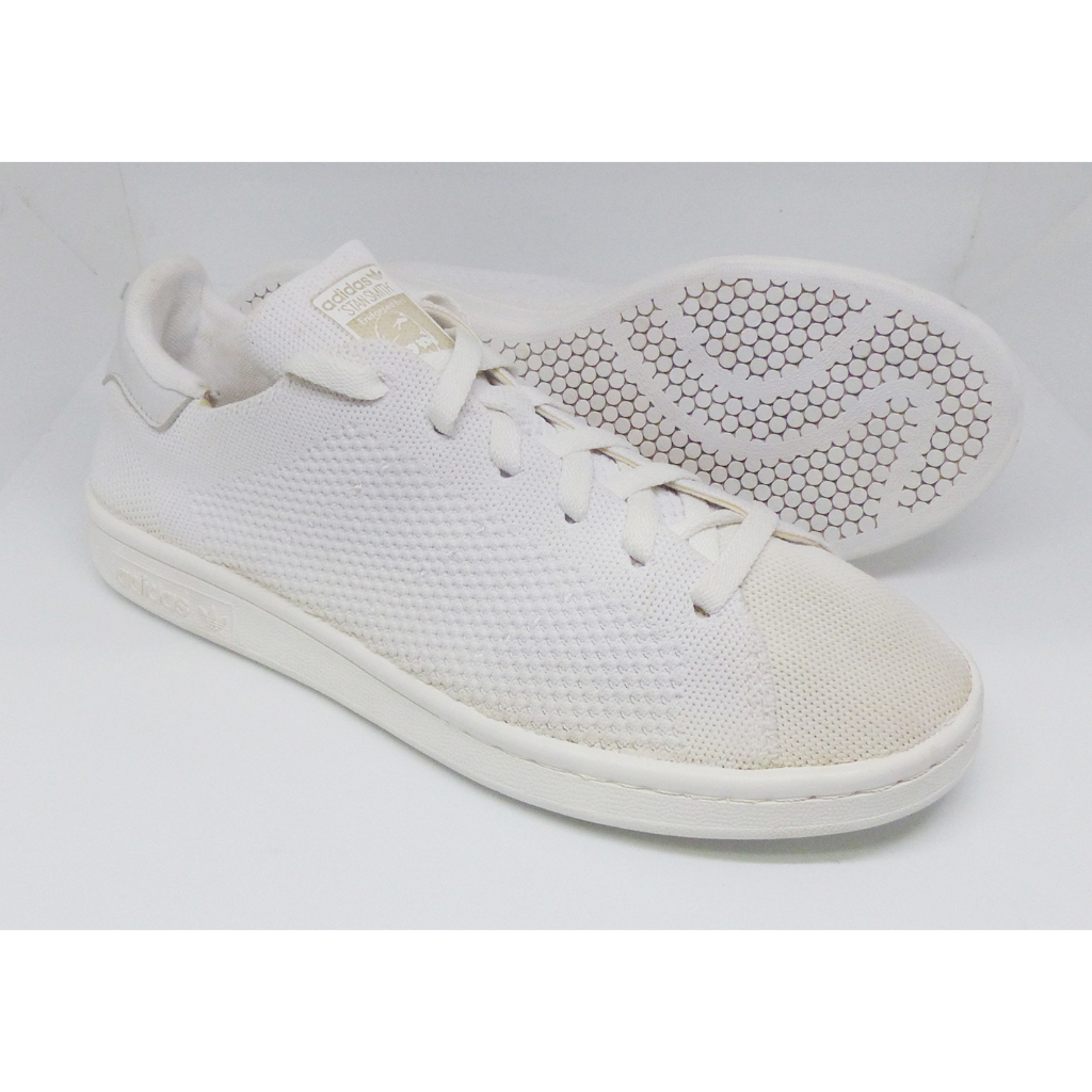 Adidas Stan Smith Prime Knit สีขาว SZ.26Cm. (สินค้ามือ 2 แท้ จากญี่ปุ่น ...