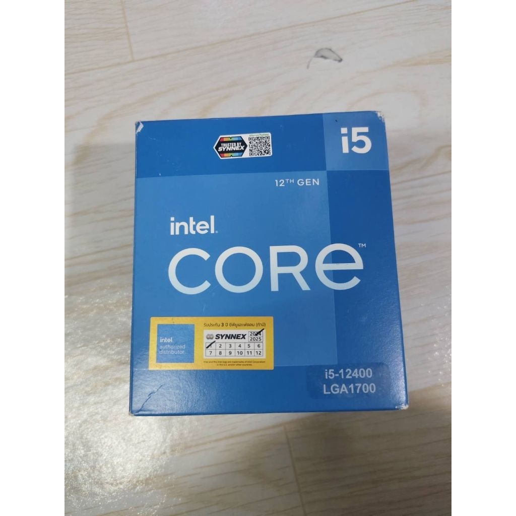 CPU INTEL CORE i5 12400 LGA 1700 4.4 GHz | Shopee Thailand