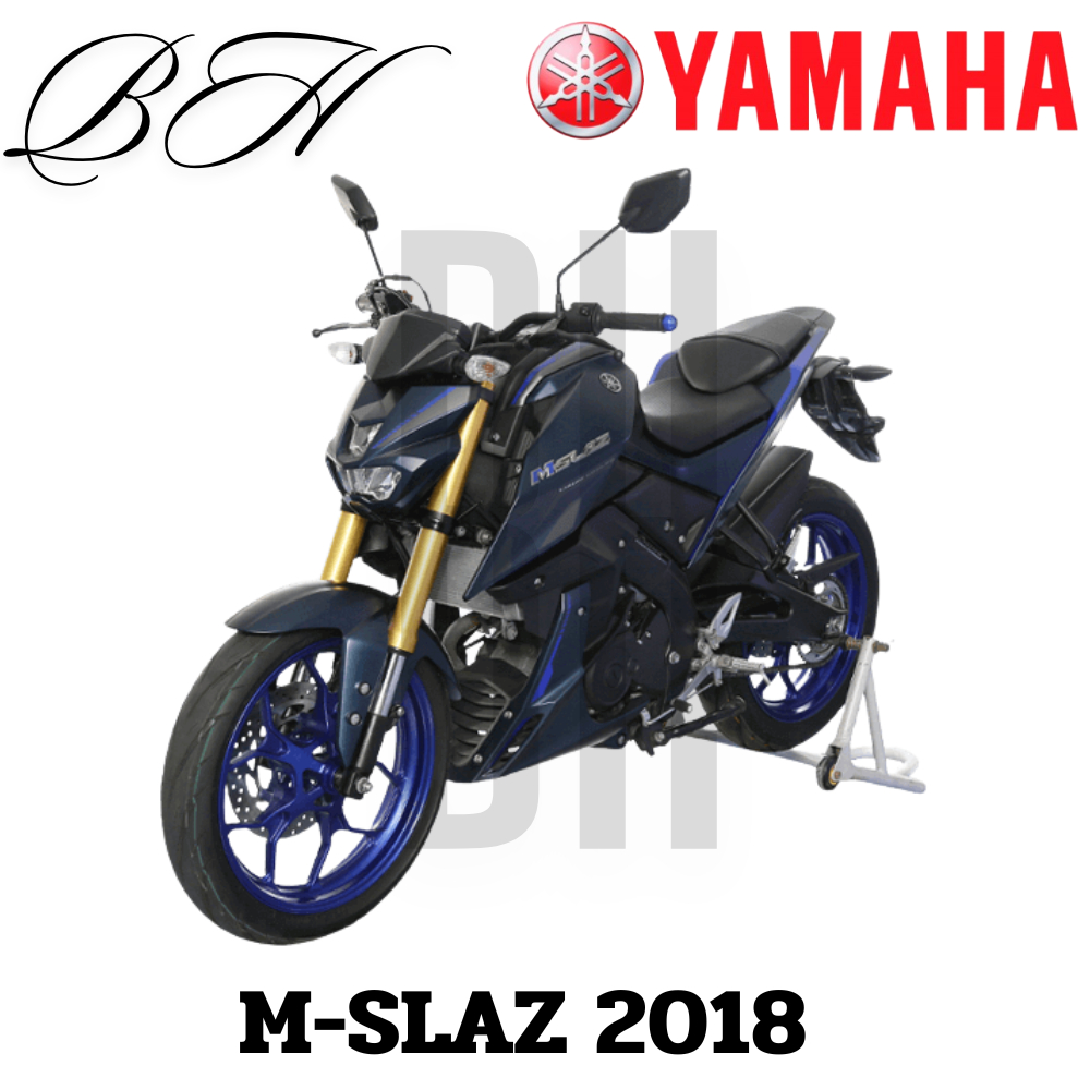 ของแท้ YAMAHA ชุดสี M-SLAZ MSLAZ สี สีน้ำเงิน ปี 2018 แฟริ่ง เปลือก M ...