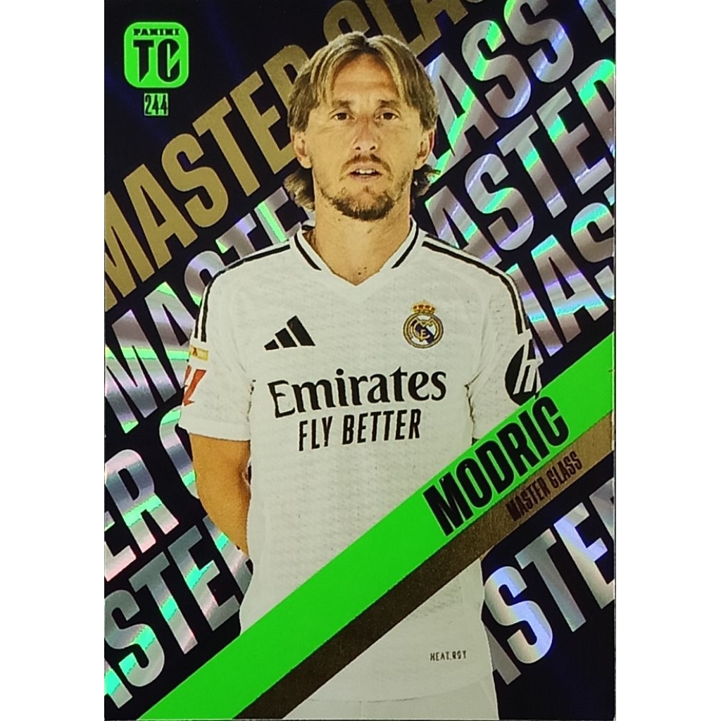 Master Class LUKA MODRIC 2025 Panini Top Class real Madrid | Shopee ...