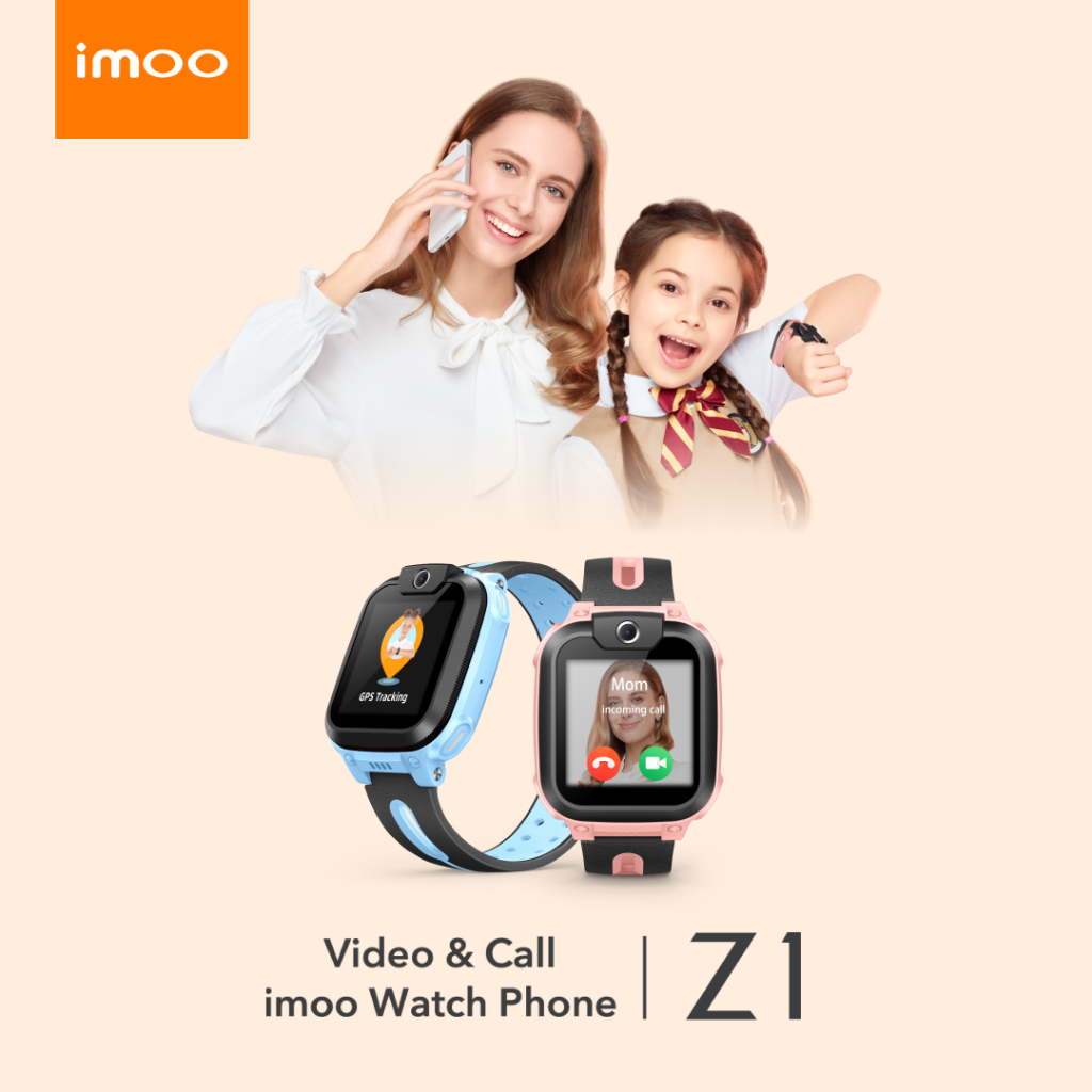 imoo Watch Phone Z1 นาฬิกาโทรศัพท์imoo เด็ก วิดีโอคอล ถ่ายรูป โทร GPS 4G watch ประกัน1ปี ...