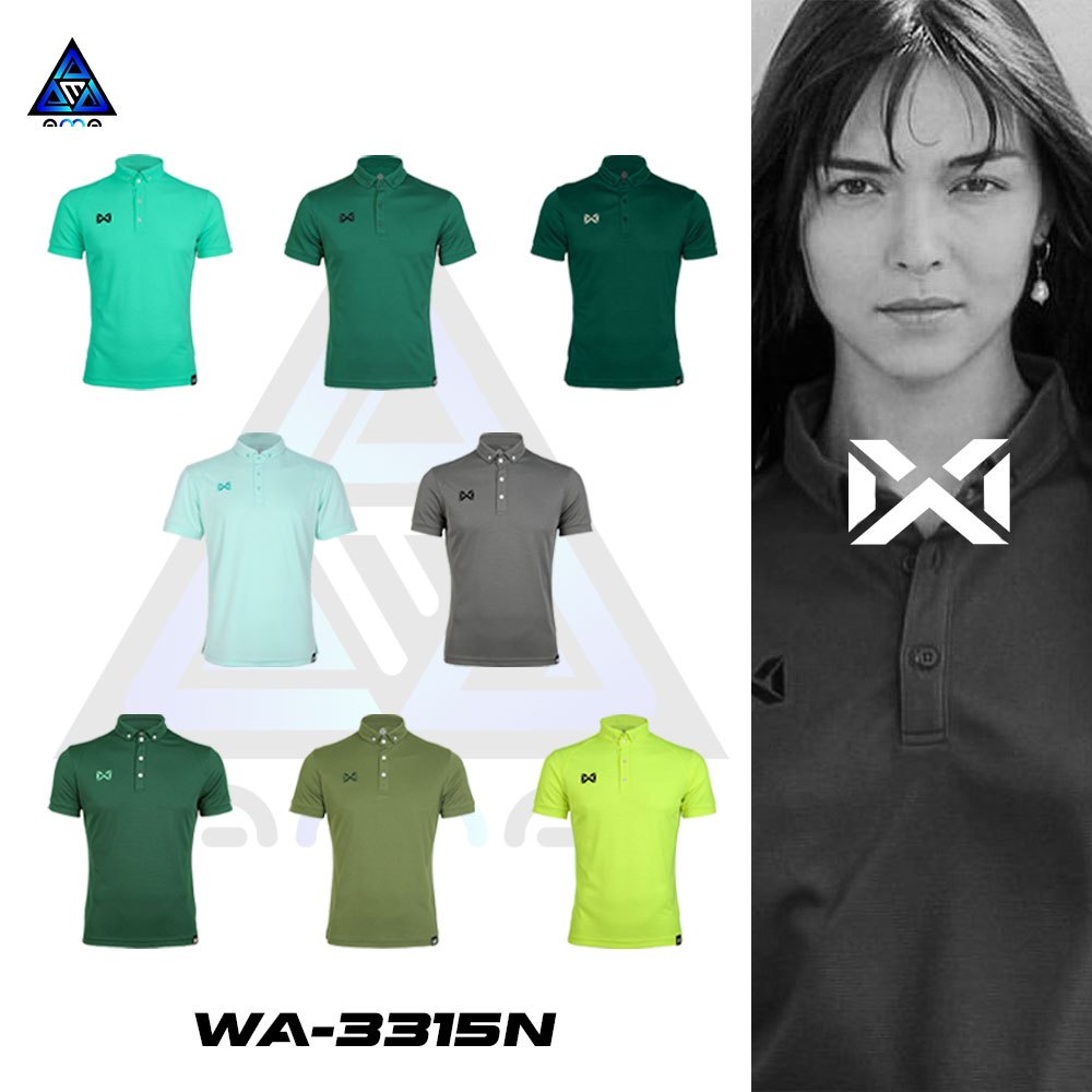 เสื้อ WARRIX รุ่น CLASSIC รหัส WA-3315N วาริกซ์ เสื้อโปโล WARRIX ชายและ ...