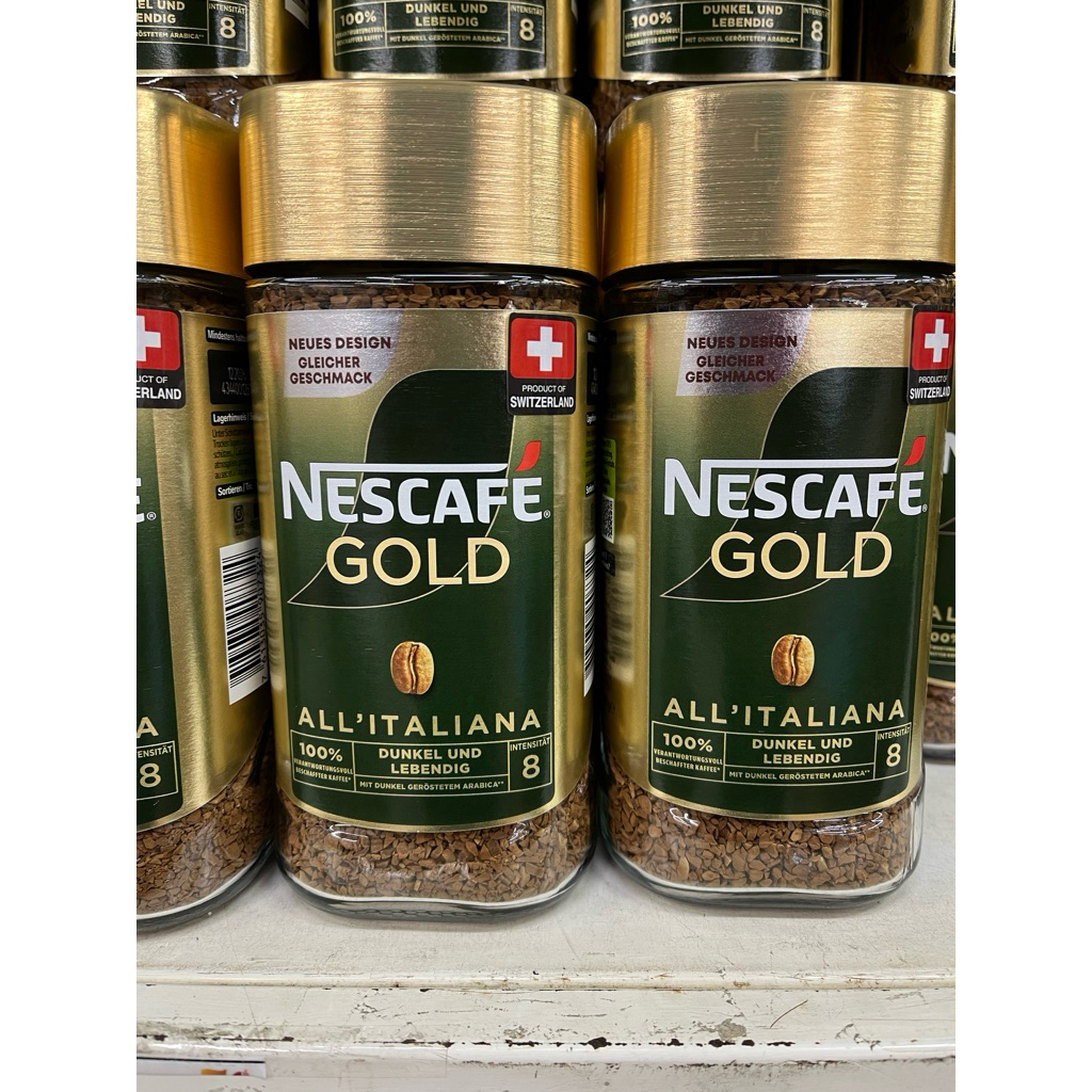 Nescafe gold de luxe All' italiana (โกลด์ ออล อิตาเลียน่า คอฟฟี่ ...