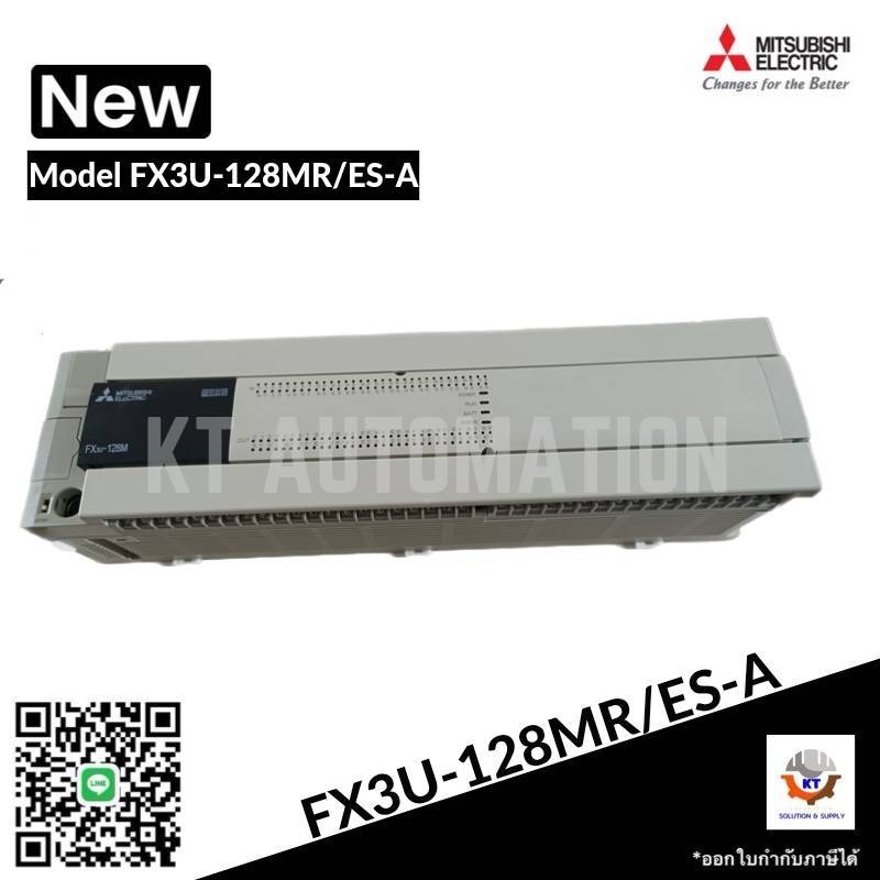 PLC MITSUBISHI FX3U-128MR/ES-A,100-240VAC 64in 64out Output Relay พีแอลซี มิตซูบิชิ | Shopee ...