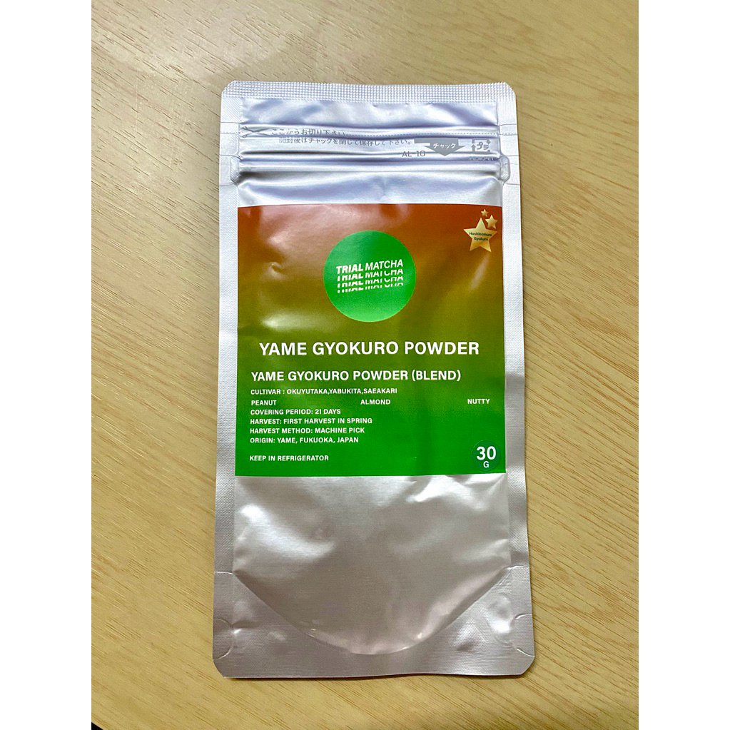 TRIAL MATCHA | ผงเกียวกุโระยาเมะ Yame Gyokuro powder(New Arrival) 30 ...