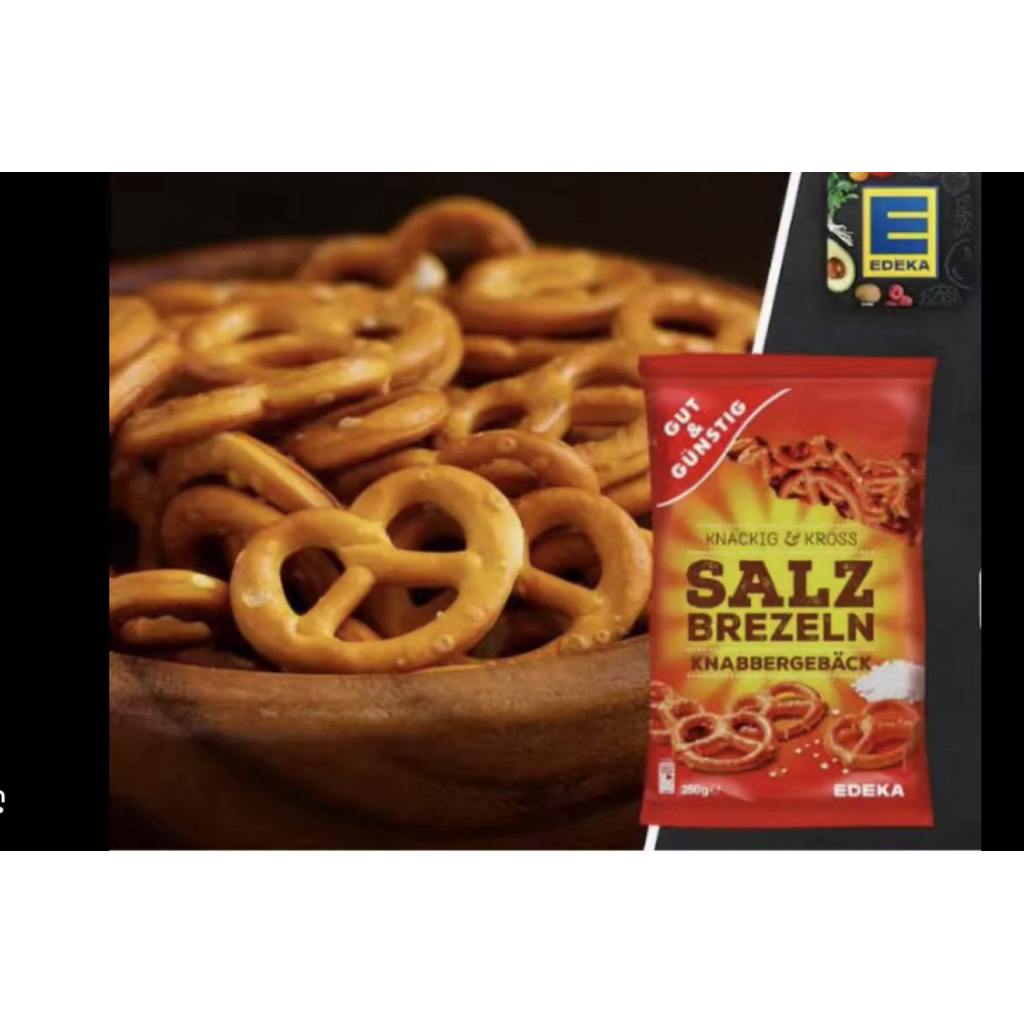 Gut & Gunstig Saltz Brez Bretzel/Mr.Knabbit Party Bretzel 250g./Bretzel ...