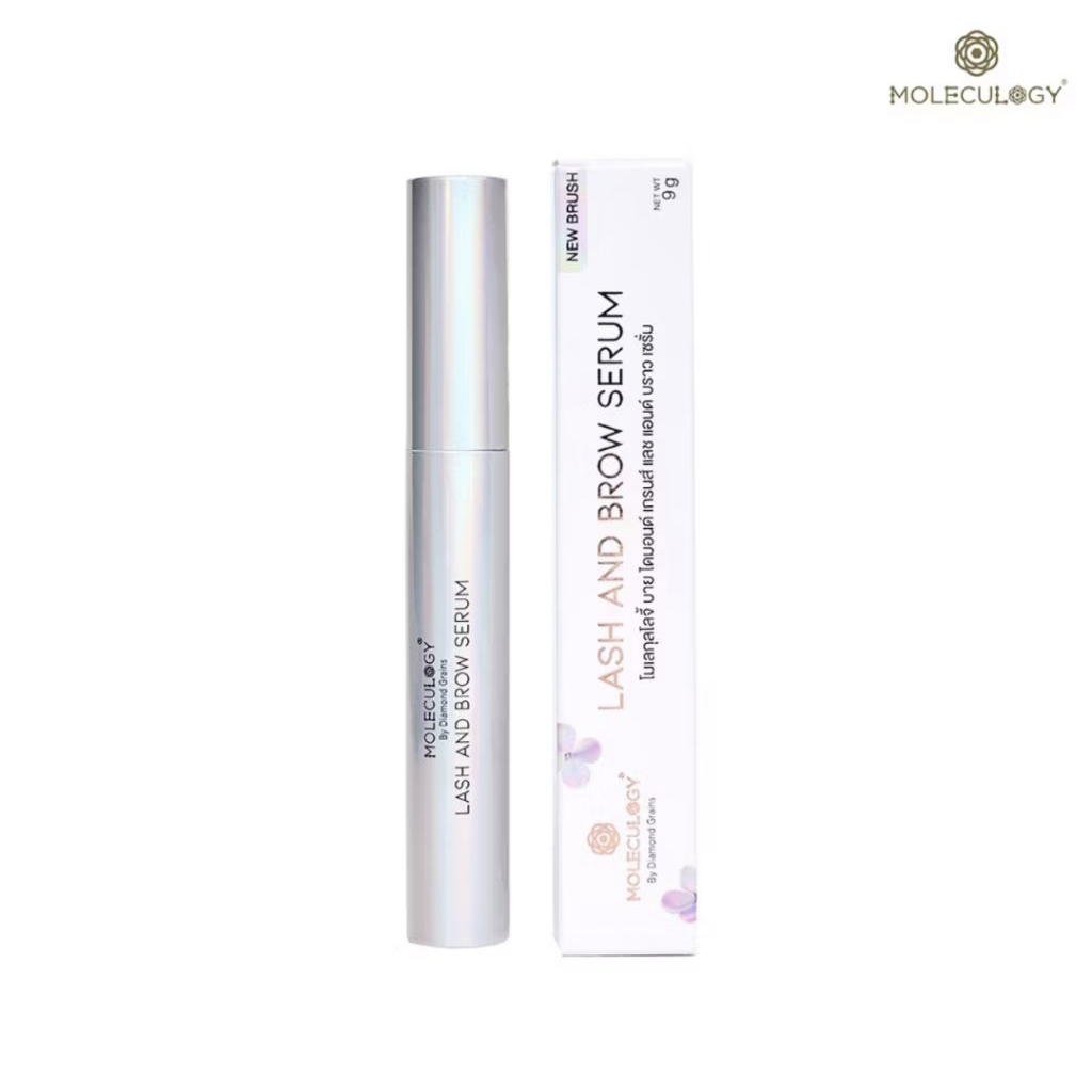เซรั่มขนตา ขนาด 9 กรัม Moleculogy Lash & Brow serum แปรงปัดรุ่นใหม่ ...