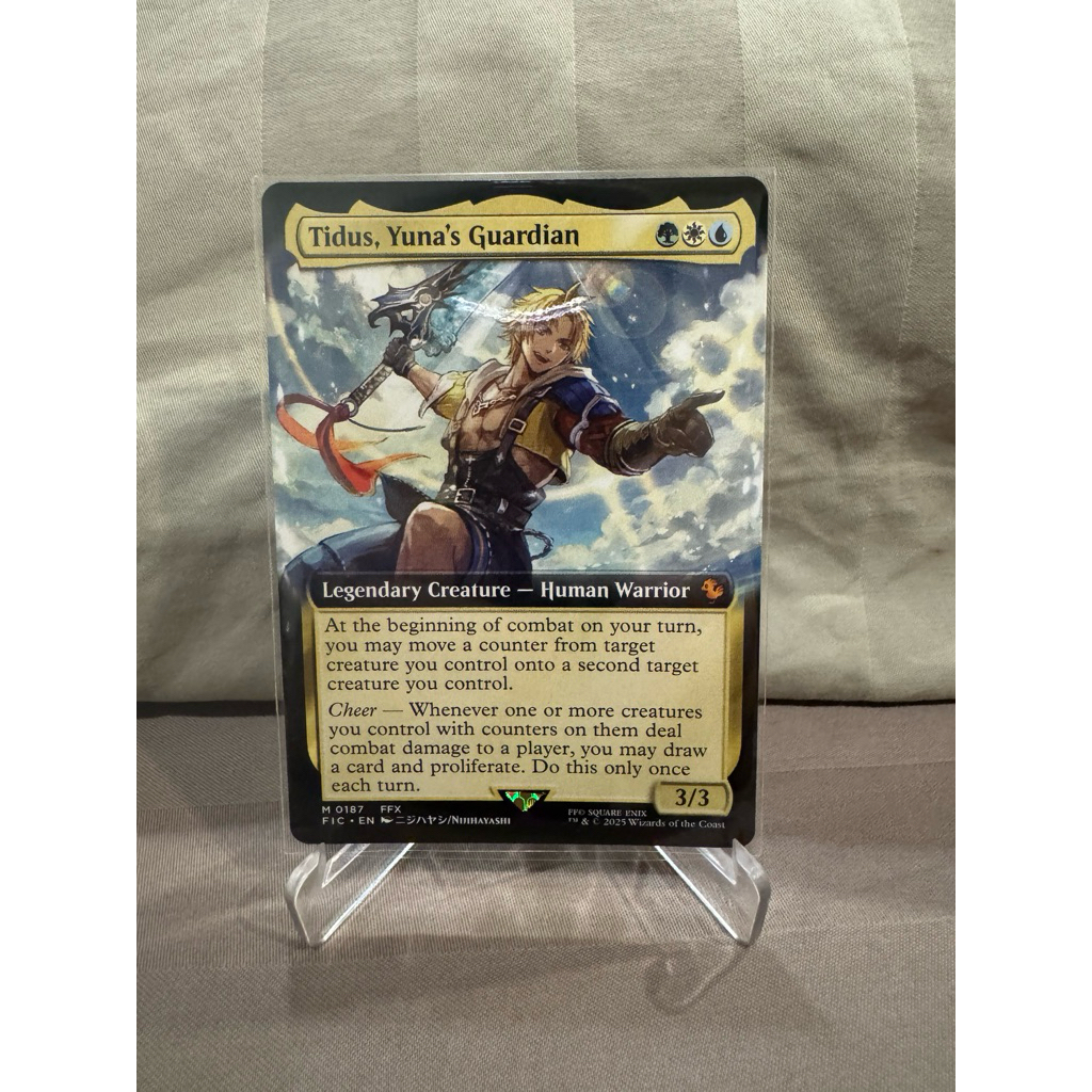 MTG Final Fantasy Commander Decks Variants: Tidus, Yuna's Guardian ...