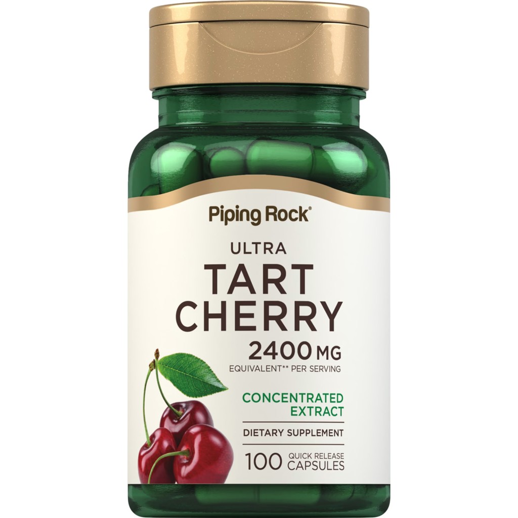 Tart Cherry 2,400 mg. (100แคปซูล) ทาร์ตเชอร์รี่ 🍒 | Shopee Thailand