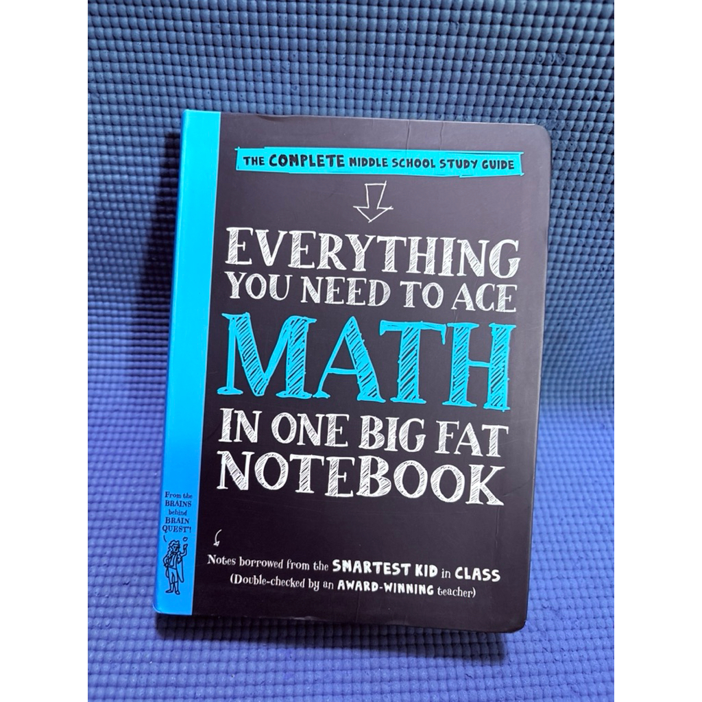 🌟ของแท้🌟Everything You Need to Ace Math in One Big Fat Notebook💥มือสอง ...