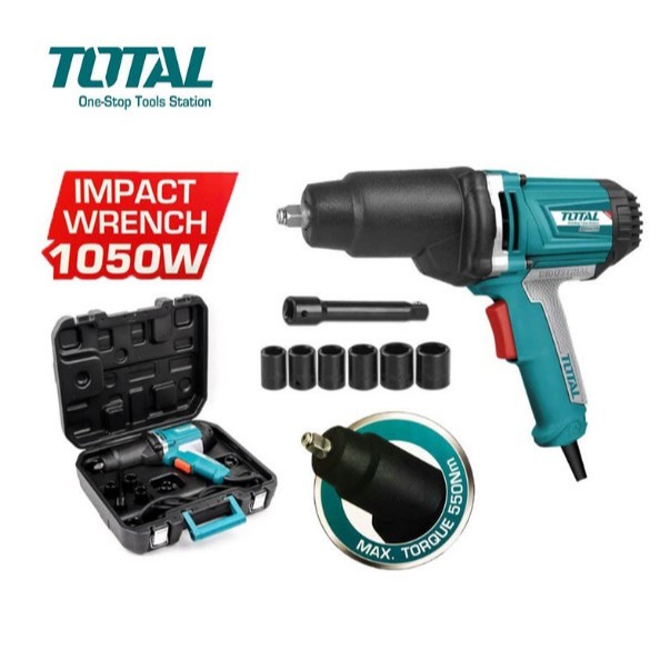 🔥แถม ลูกบล็อก🔥 TOTAL บล็อกไฟฟ้า รุ่น TIW10101 บล็อค 1050วัตต์ เครื่อง ...