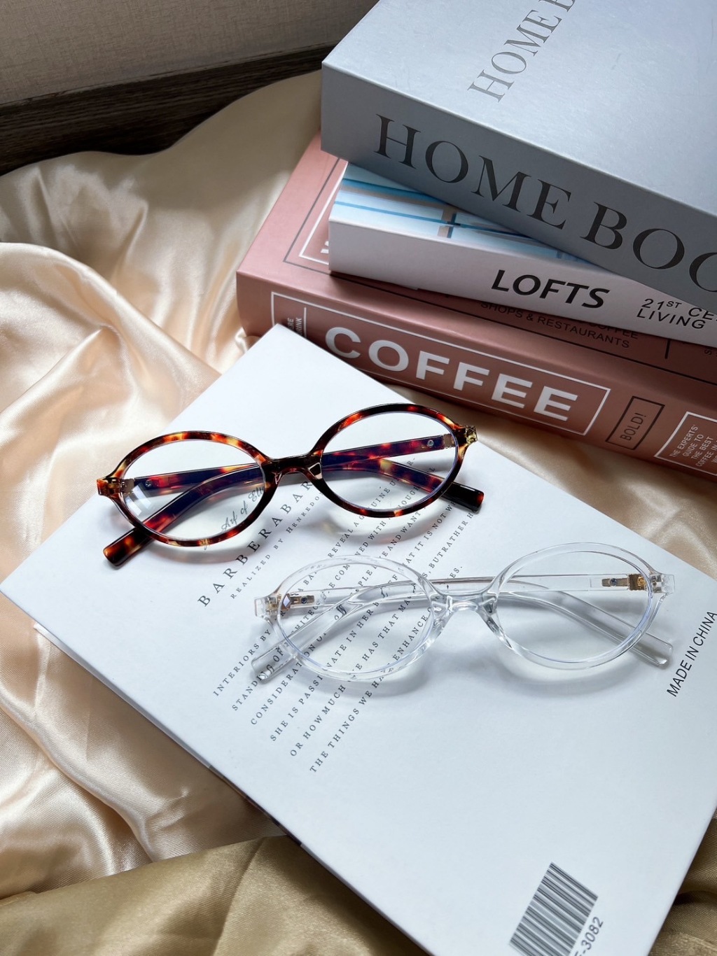 แว่นตาเสี่ยวหยู เจนเย่ แว่นสายตายาวทรงไข่ เลนส์ป้องกันแสงสีฟ้า รุ่น 412 | Shopee Thailand