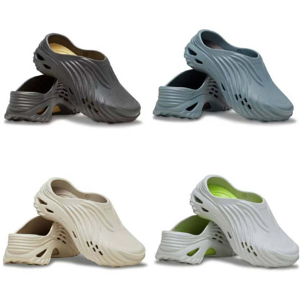 Crocs Echo Wave Clog รองเท้าแตะสวมผู้ชายและผู้หญิ่ง5สีสวยๆน้ำหนักเบา ...