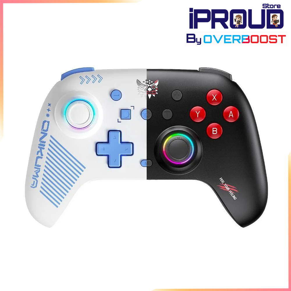 จอยคอนโทรลเลอร์ Onikuma Gaming Controller Wireless Iruka Black-White ...