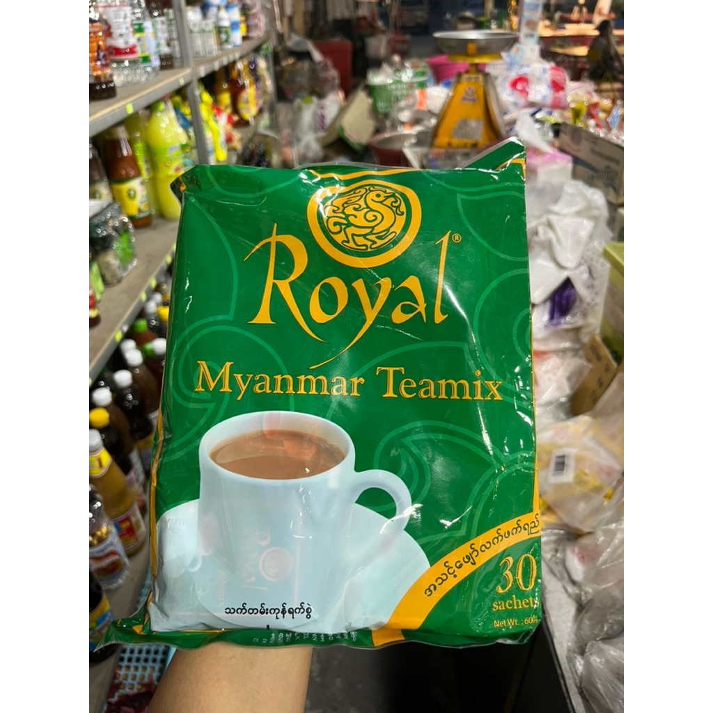 ชาพม่า ชา Royal Myanmar tea mix ชานมพม่า 3in1 (แพ็ค 30 ซอง) | Shopee ...