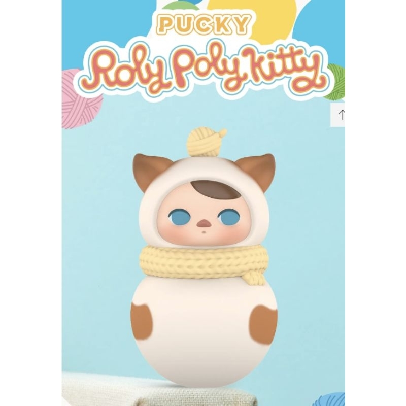 พร้อมส่งจากไทย แบบจุ่ม ตุ๊กตาล้มลุก PUCKY Roly-Poly Kitty Series ...