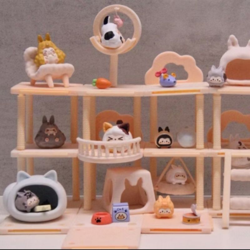🇹🇭 พร้อมส่งจากไทย 🐱กล่องสุ่มโมเดล คอนโดแมว Kiki Meow ของแท้ 100%🐱 ...