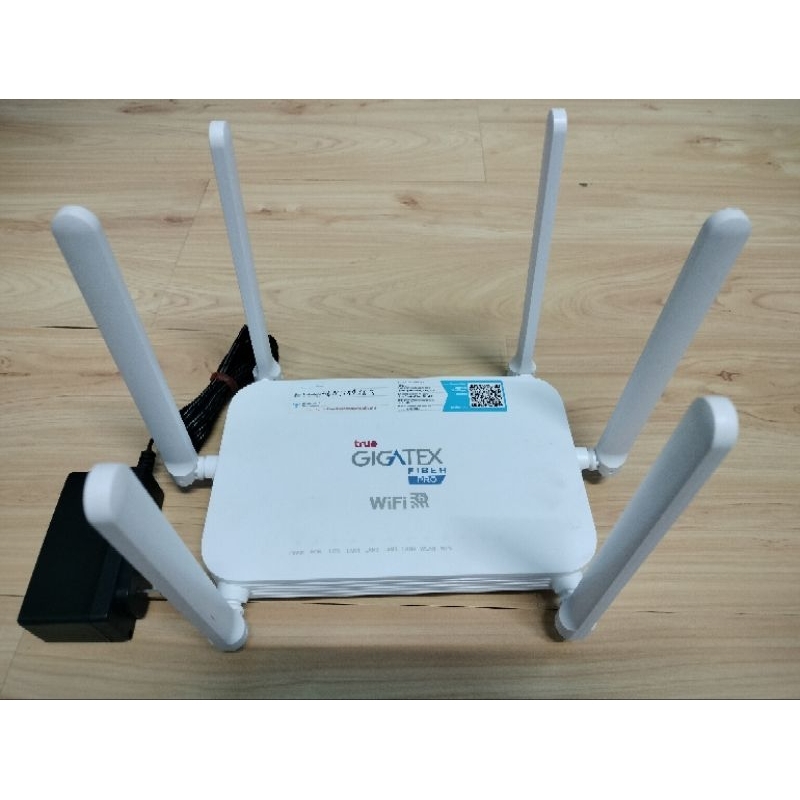 T623l True gigatex fiber pro Wifi6 AX4800 เราเตอร์ทรูไวไฟแรงๆ สภาพสวย ...