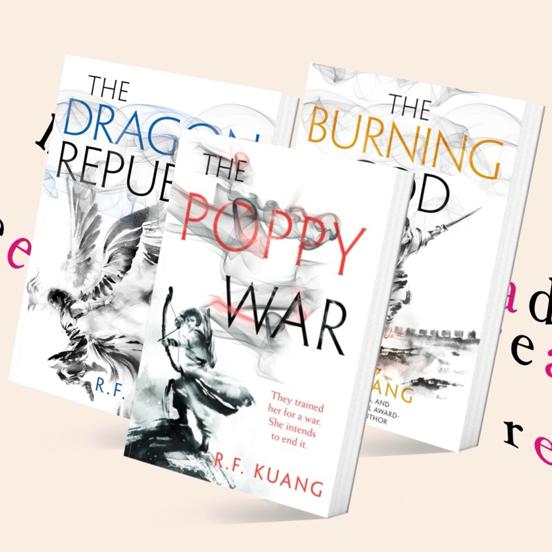 The Poppy War #1 / The Dragon Republic #2 / The Burning God #3 by R.F ...