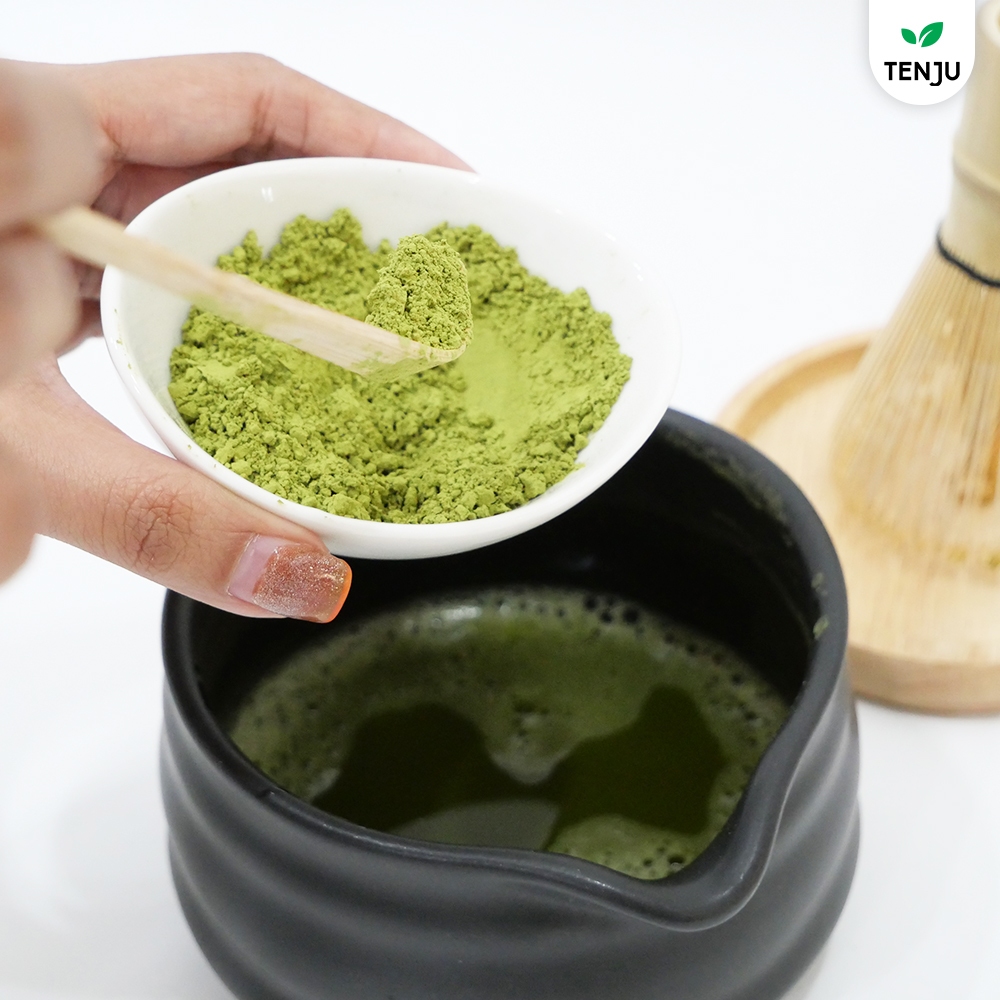 Tenju (Ogura) โอกุระมัทฉะพรีเมี่ยม 100 กรัม ผงชาเขียวมัทฉะ Matcha ...