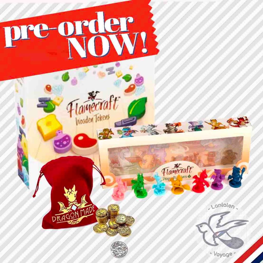 [พร้อมส่ง] Flamecraft Premium Upgrade - Dragon Miniatures / Metal Coins ...