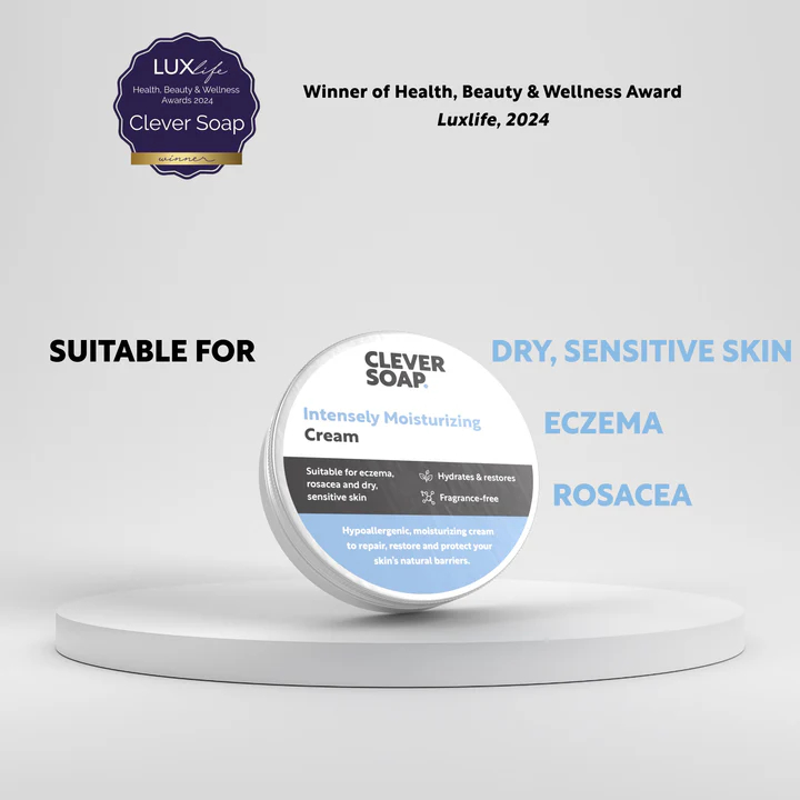 Clever Soap Creme ครีมทาตัว ครีมทามือ ทาผิวหนัง Eczema คัน แดง ผื่น ...