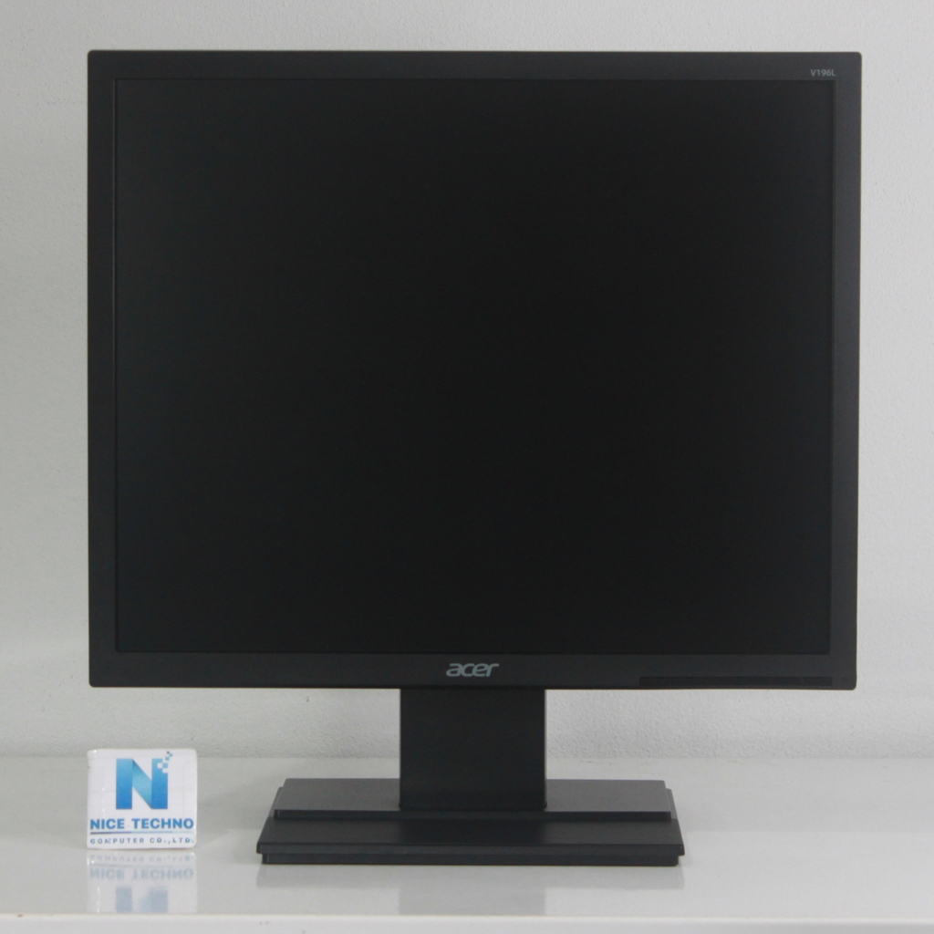 สินค้ามือสอง จอมอนิเตอร์ จอคอมพิวเตอร์ LCD Monitor 19″ ยี่ห้อ Acer รุ่น ...