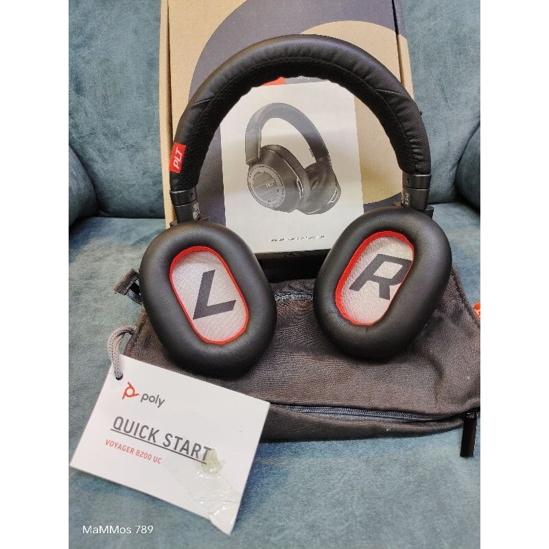 หูฟังบลูทูธPoly plantronics voyager 8200 | Shopee Thailand