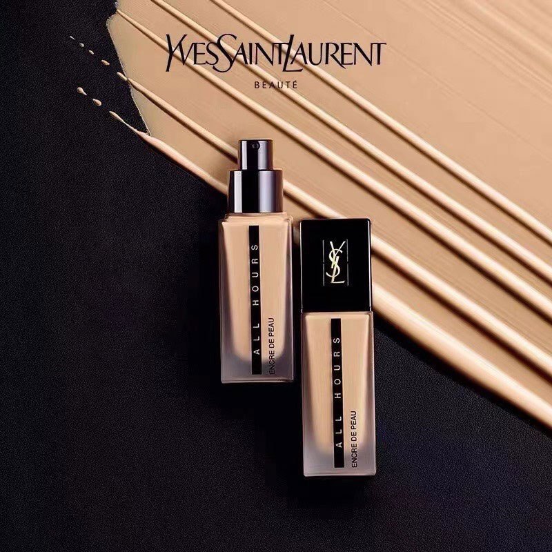 YSL ALL HOURS FOUNDATION / 25mlมูลนิธิของเหลว รองพื้นคุมมัน ติดทน กันน้ำ กันเหงื่อ ติดทนนานทั้ง ...
