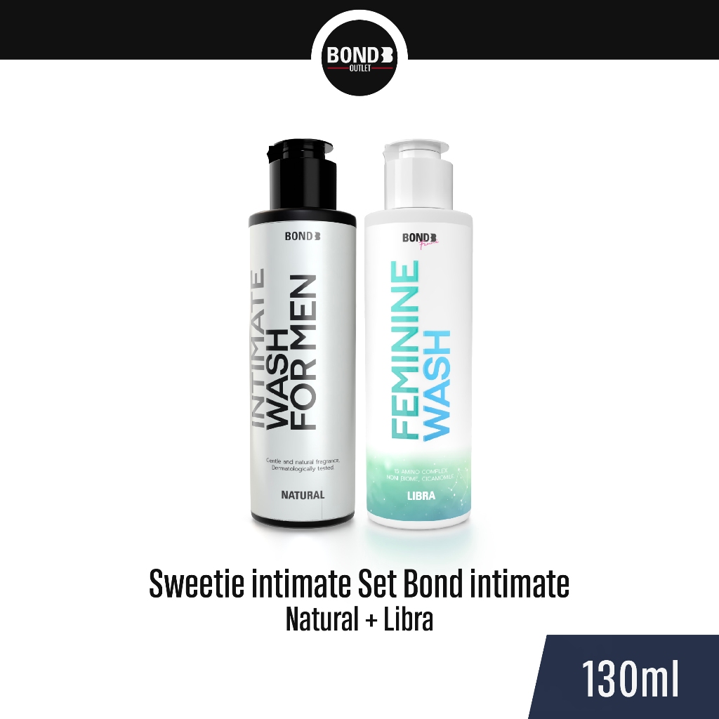 Sweetie intimate Set Bond intimate Wash Natural 130 ml. (สูตรบำรุง ...