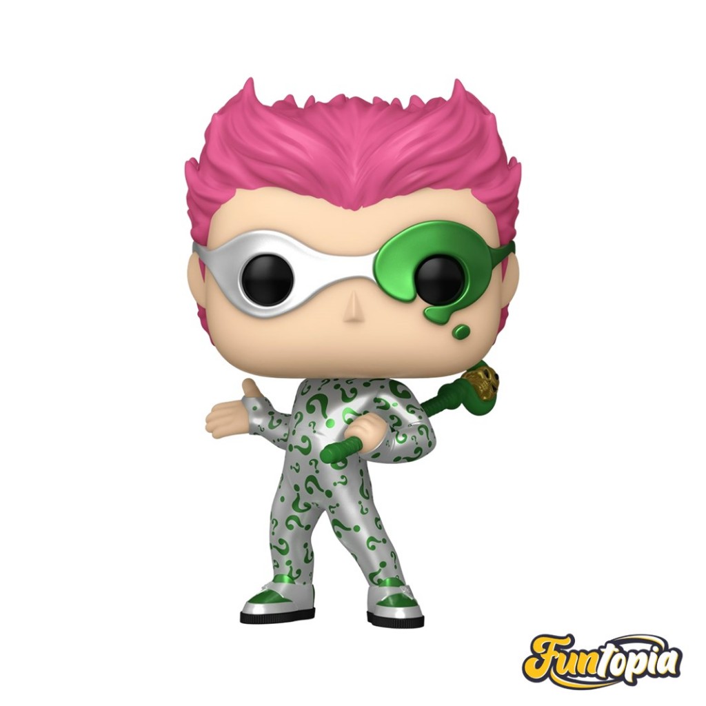 Funko POP! (80699) : The Riddler Metallic ver. (530) POP! Movies ...