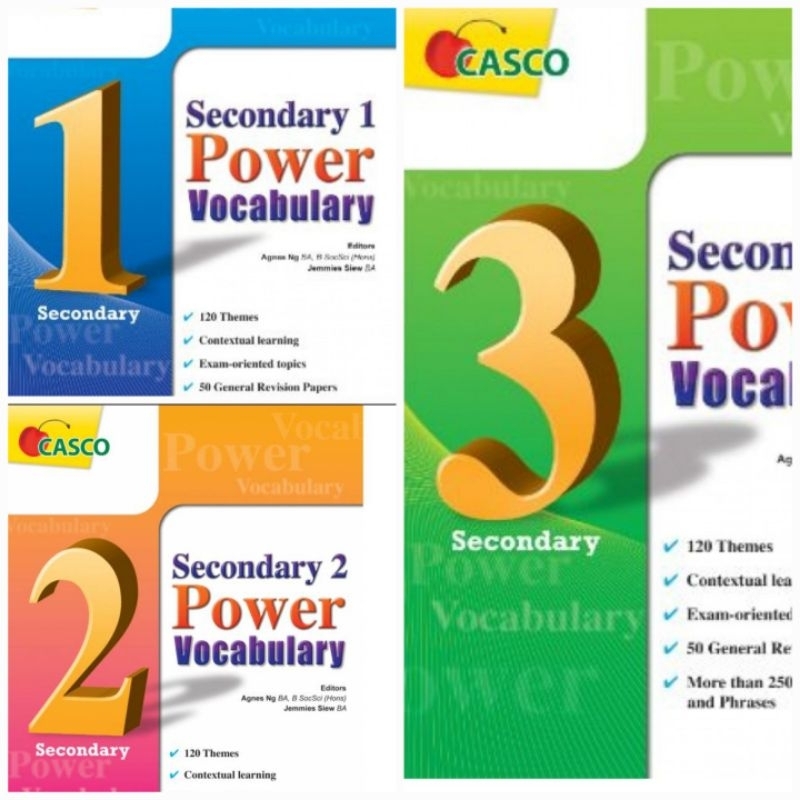 Secondary 1,2,3 Power Vocabulary # แบบฝึกหัดเสริมทักษะคำศัพท์ภาษาอังกฤษ ...