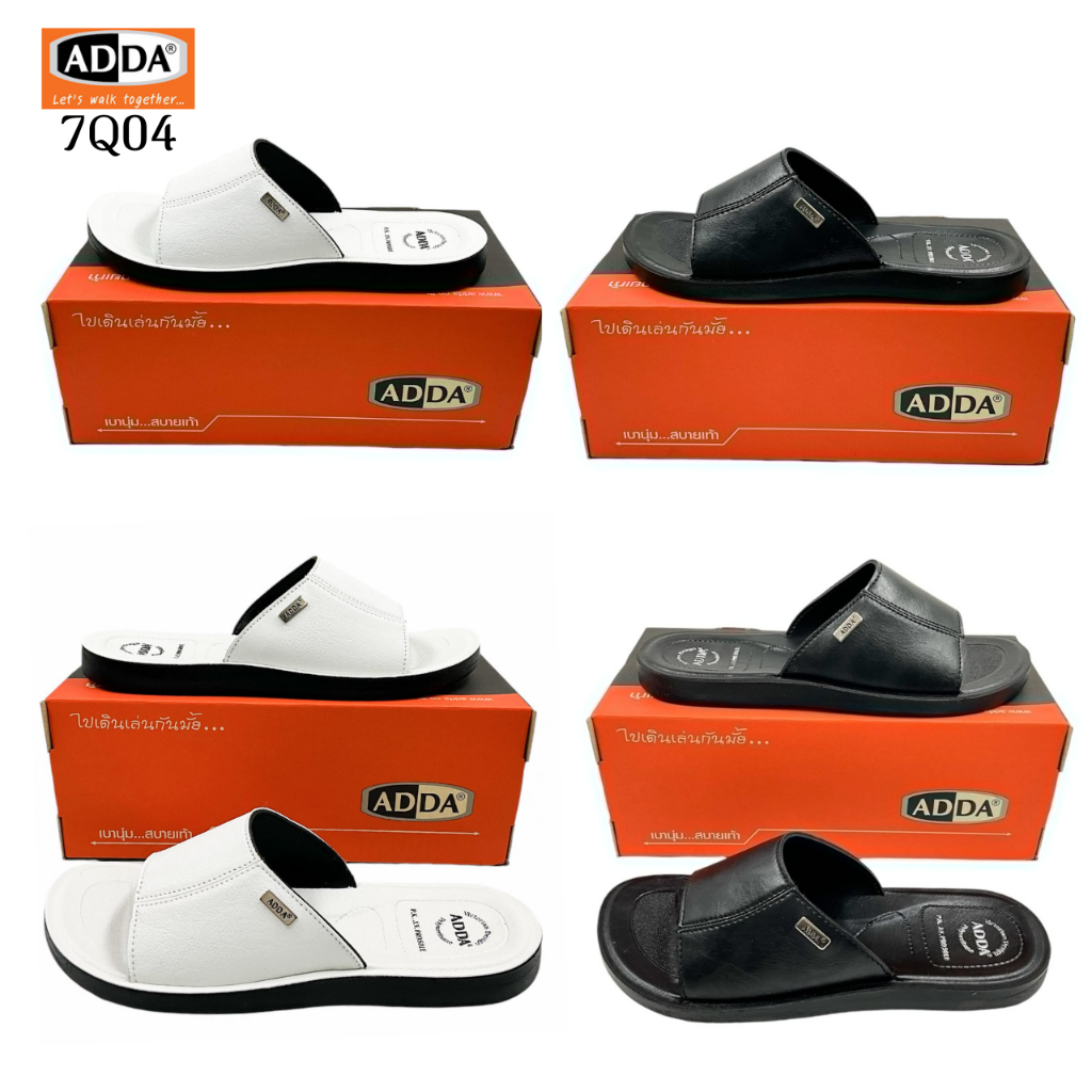 ADDA รองเท้าแตะลำลองแบบสวม รุ่น 7Q04 (ไซส์ 7-11) | Shopee Thailand
