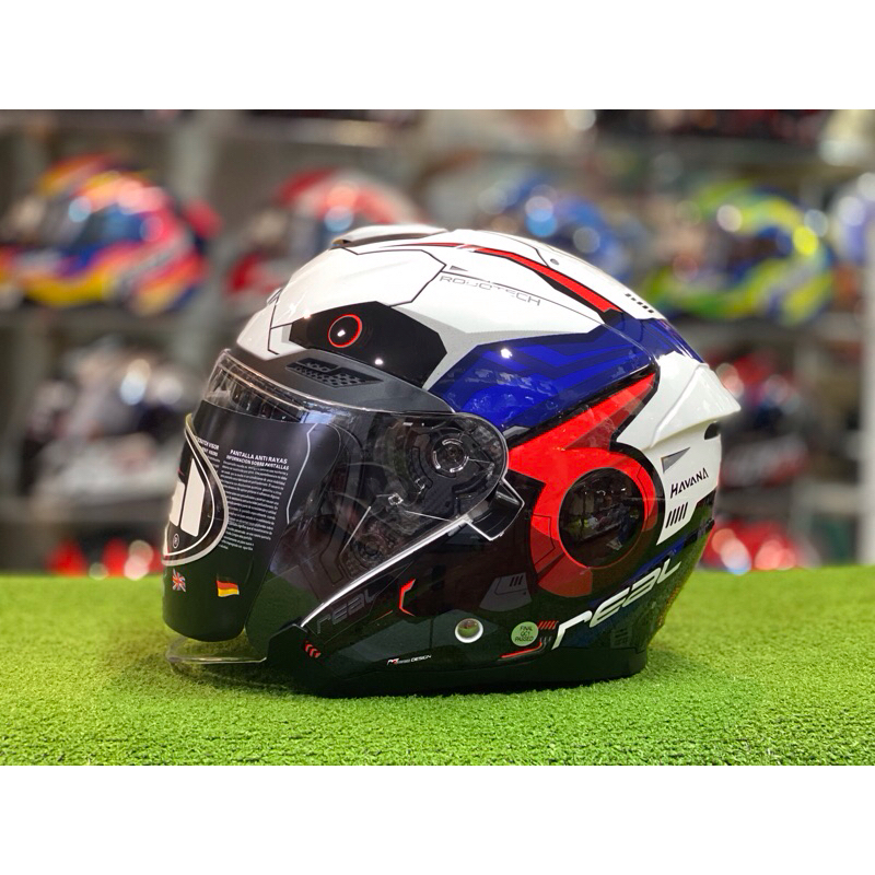 Real Helmet รุ่น HavanaRobotech | Shopee Thailand