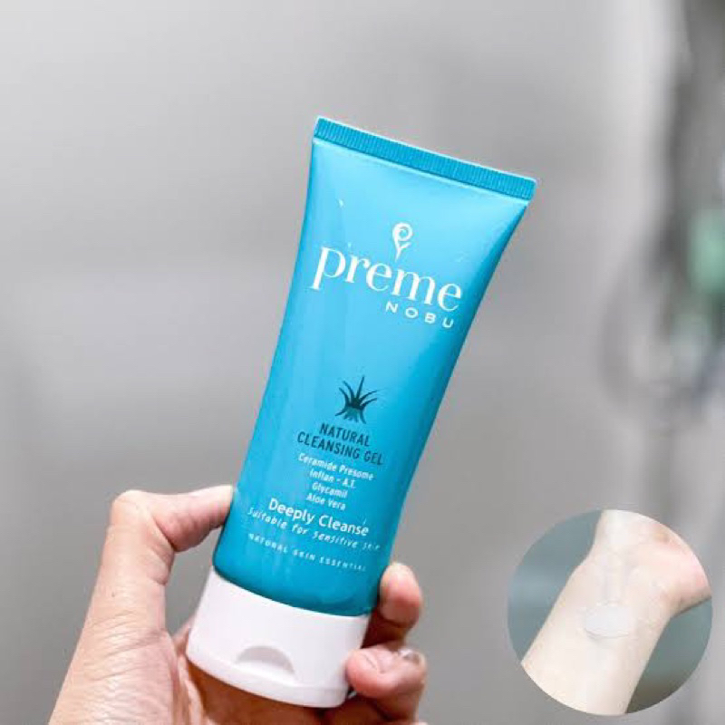 preme nobu natural cleansing gel คลีนซิ่งลบเมคอัพ แบบเจล 75ก | Shopee ...
