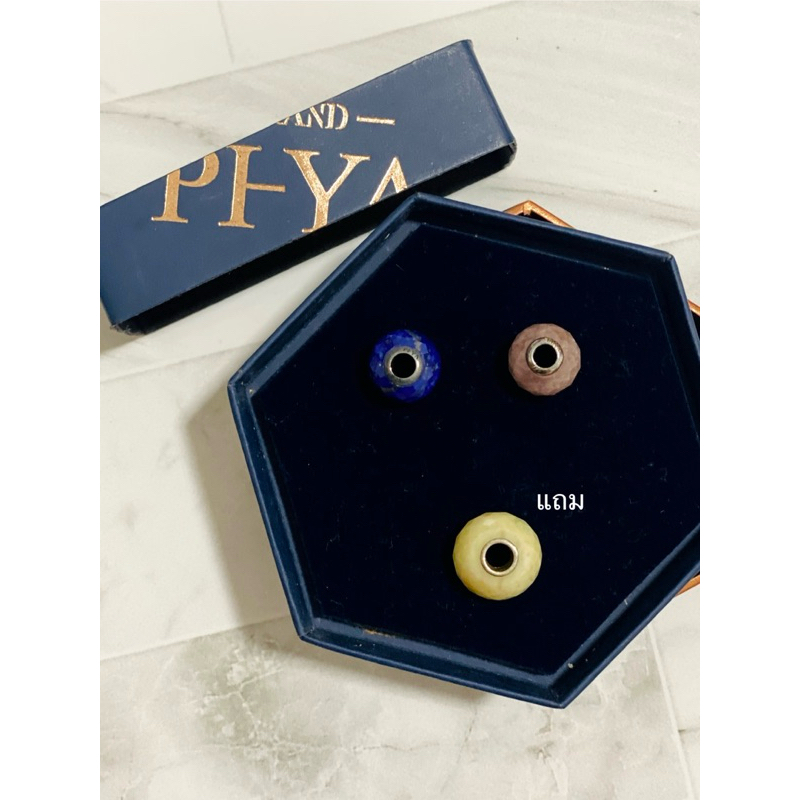 PHYA Natural stone beads หินธรรมชาติแท้ หินมู PHYA JEWELRY | Shopee ...