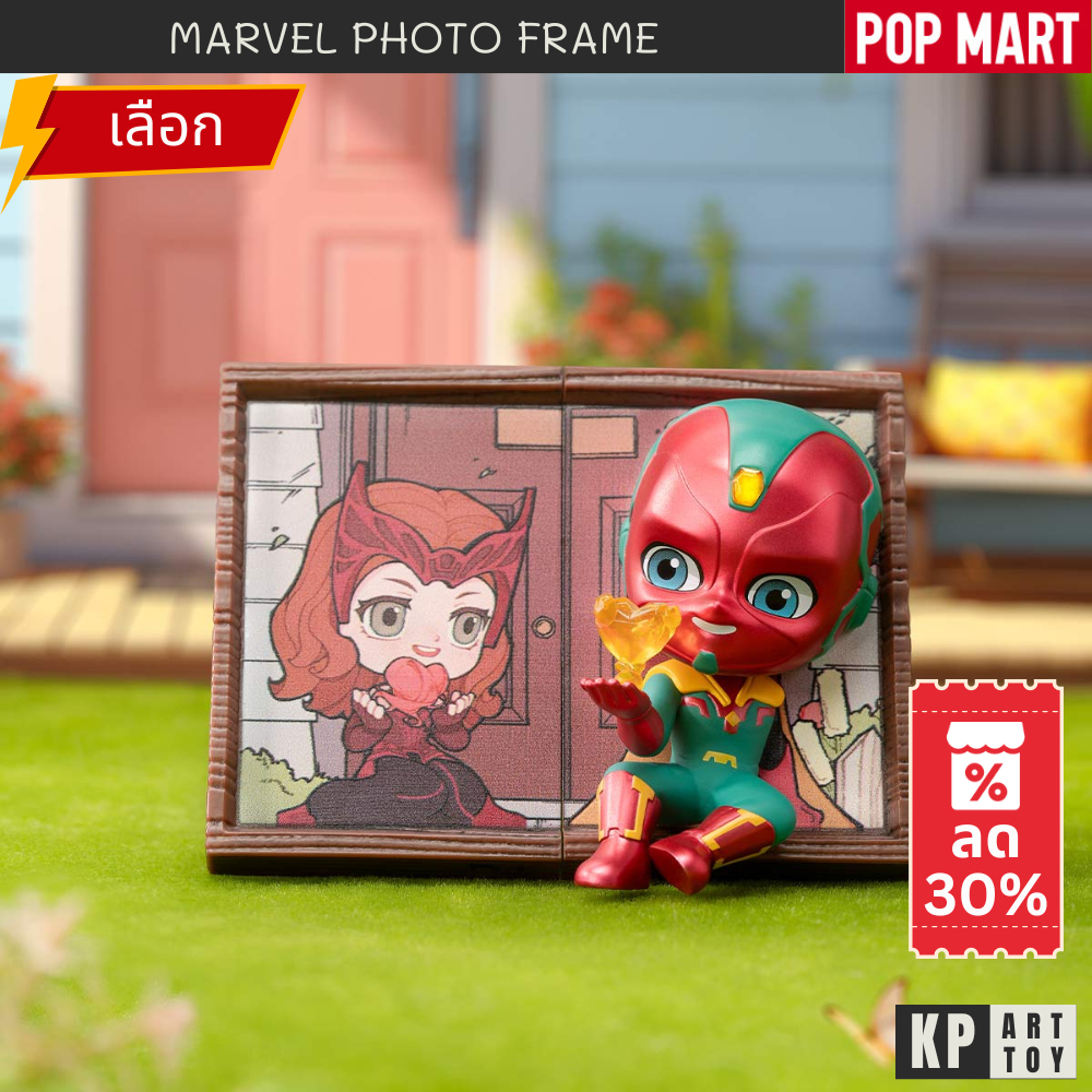 ⭐พร้อมส่ง/เลือก⭐Marvel Photo Frame Series POPMART กล่องสุ่ม | Shopee ...