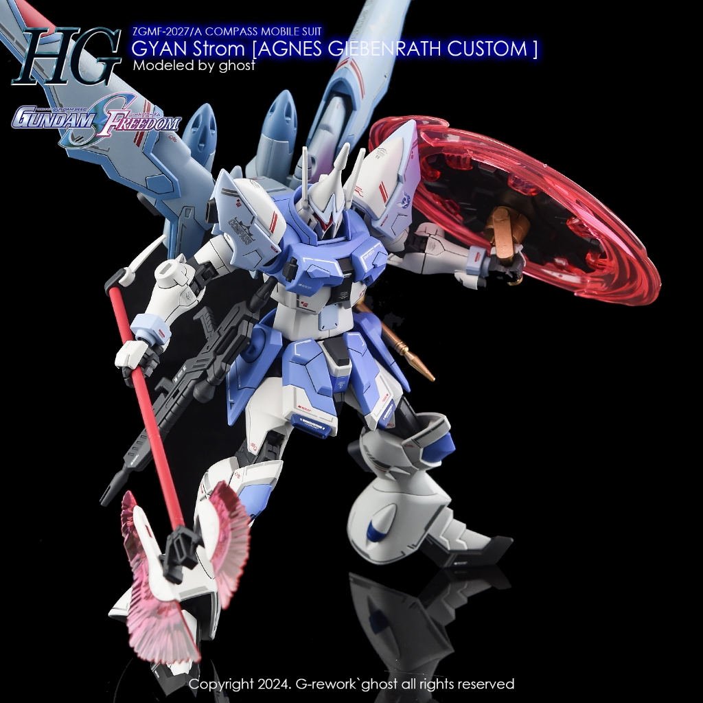 Water Decal [HG] [SEED] GYAN STROM ของแท้จาก G-Rework | Shopee Thailand