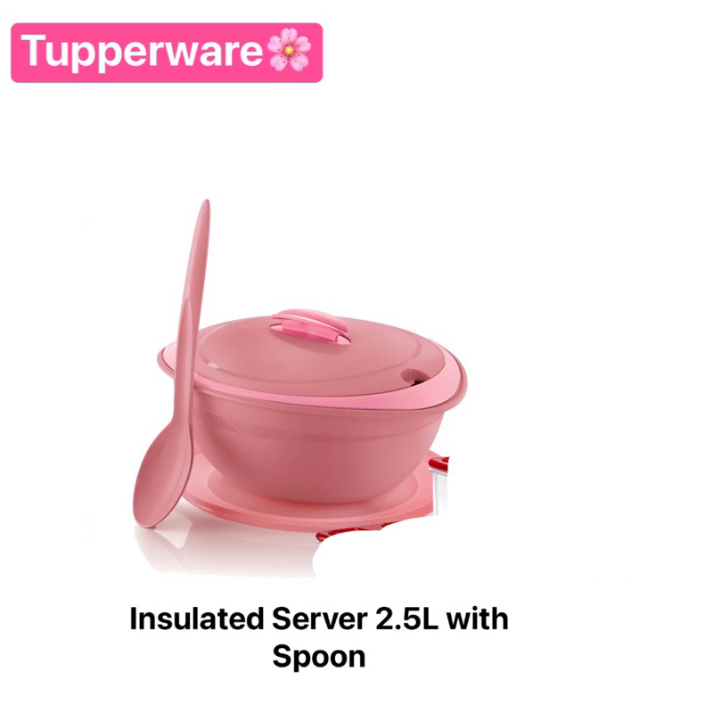 ชุดเสิร์ฟ Tupperware รุ่น Insulated Server ขนาด 2.5L with Spoon ...