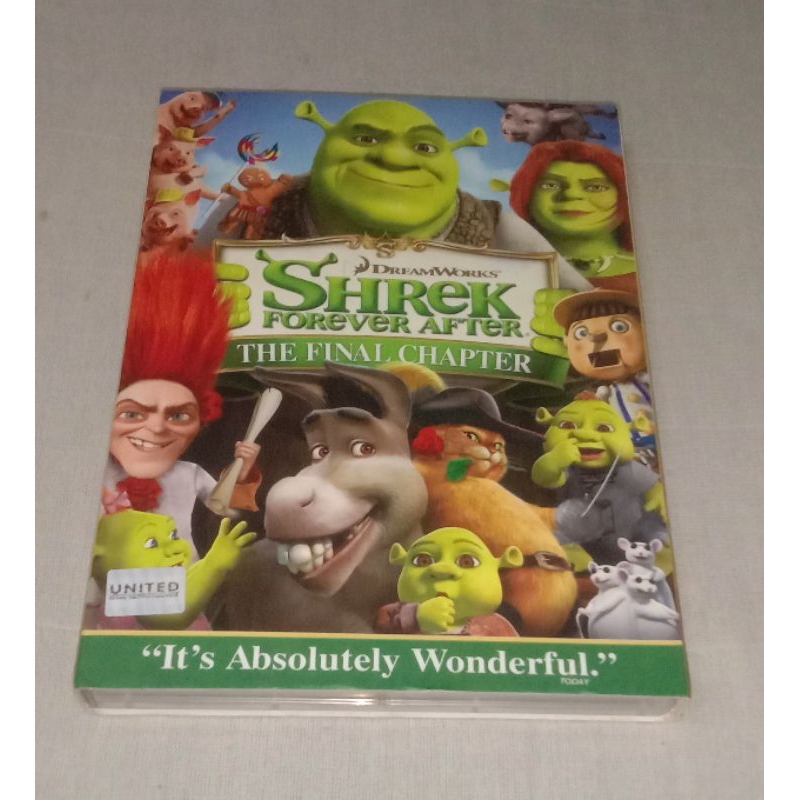 DVD Shrek the final chapter แผ่นแท้ มีพากษ์ไทย | Shopee Thailand