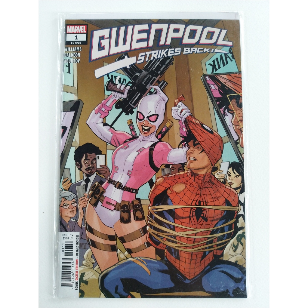 หนังสือการ์ตูน Marvel Comics เรื่อง Gwenpool Strikes Back #1 (2019 ...