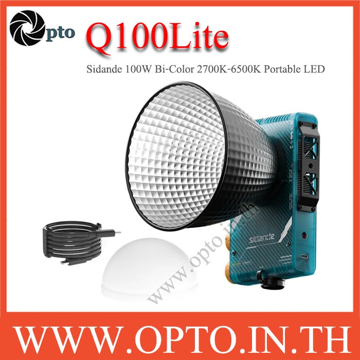 Sidande Q100Lite 100W Bi-Color 2700-6500K Portable LED Video Light ...