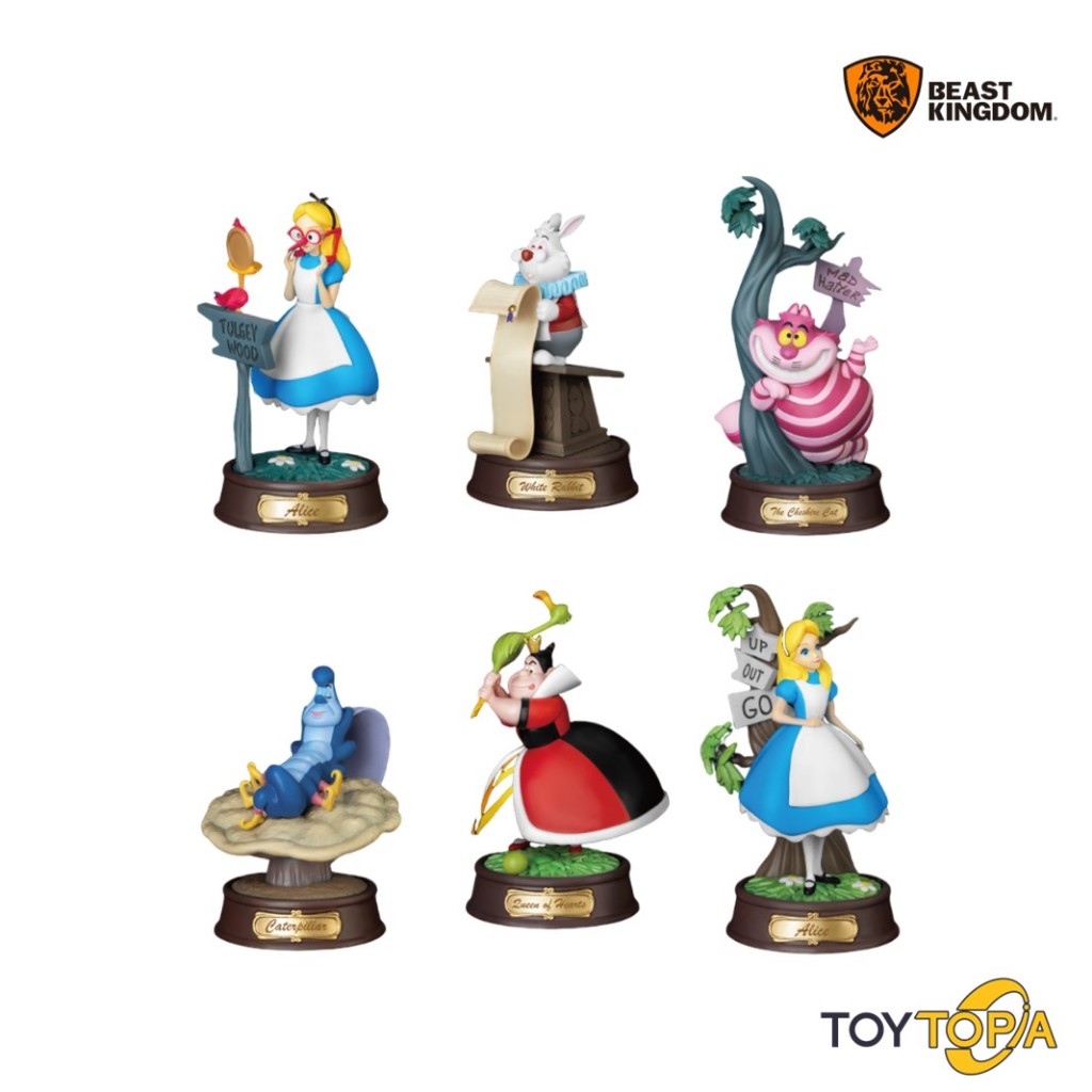 Beast Kingdom MDS-001 : Alice in Wonderland Mini Diorama Stage | Shopee ...
