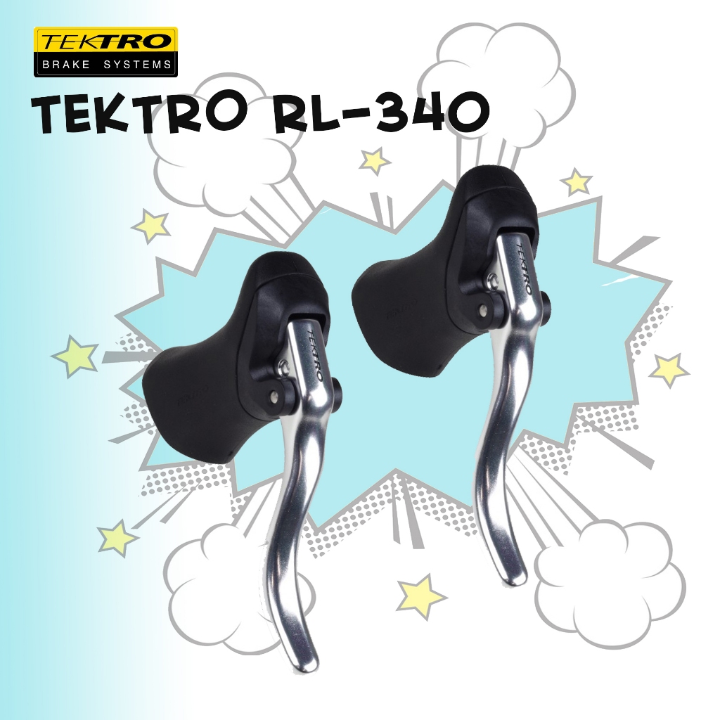 มือเบรกซ่อนสายทัวริ่งแฮนด์หมอบ TEKTRO RL340 | Shopee Thailand